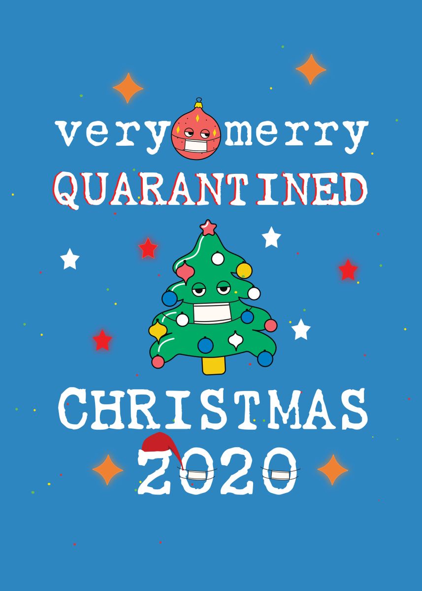 'Quarantine' Poster, picture, metal print, paint by MrColorUp | Displate