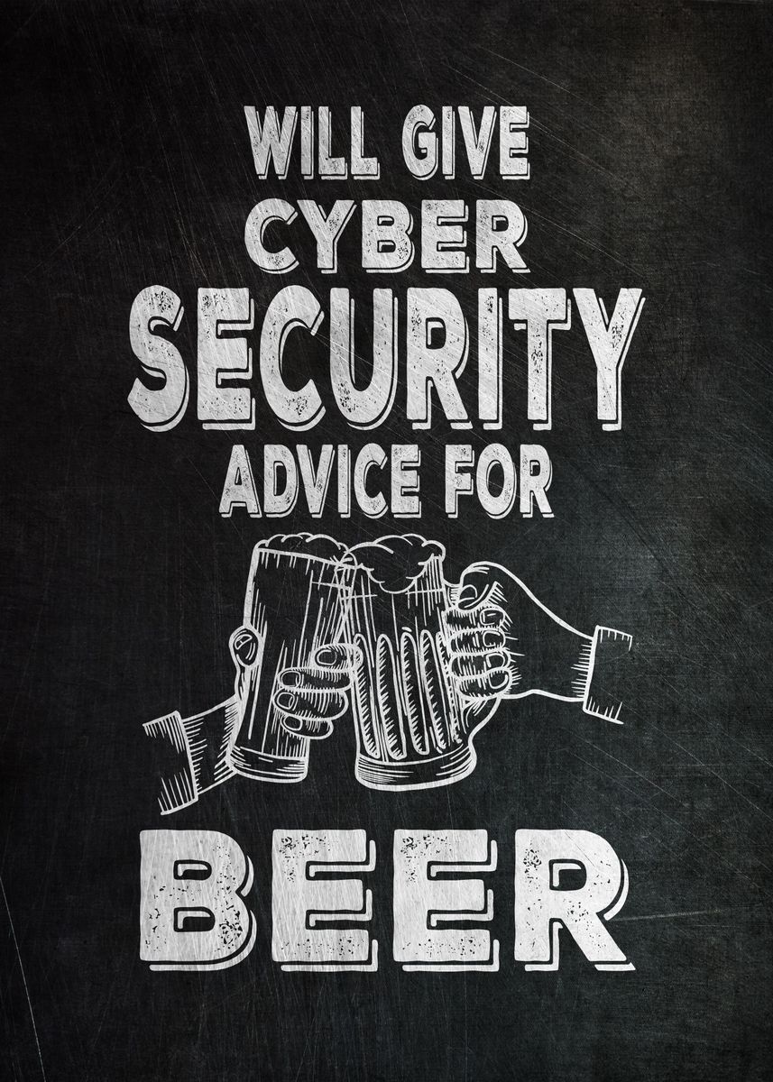 'Programmer Beer' Poster, picture, metal print, paint by PosterWorld ...