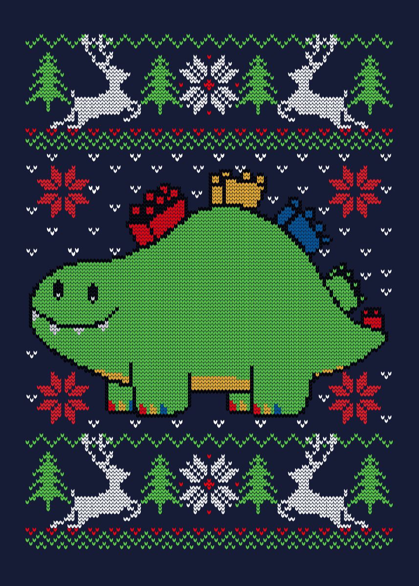 'Legosaurus' Poster, picture, metal print, paint by Sara Gaiaudi | Displate