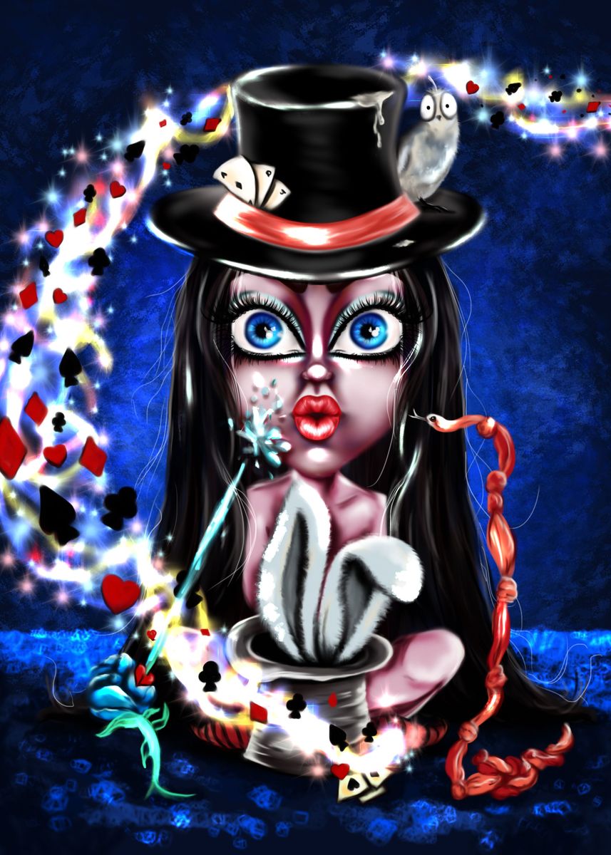 'When the magic turns' Poster by Anna Fae | Displate