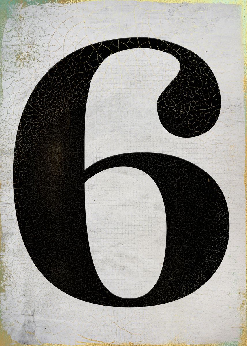 'SIX ' Poster by Studio Six | Displate