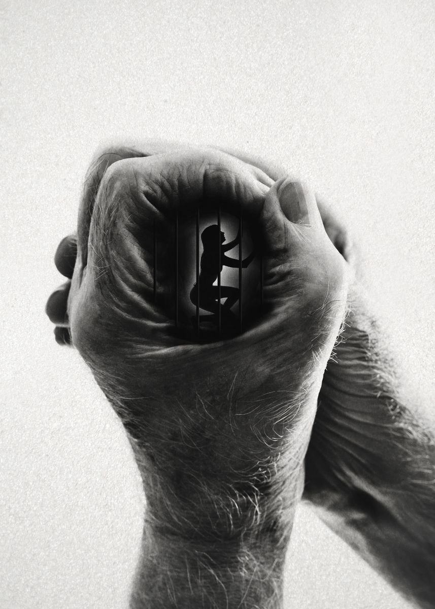 'Trapped' Poster by TSG Art | Displate