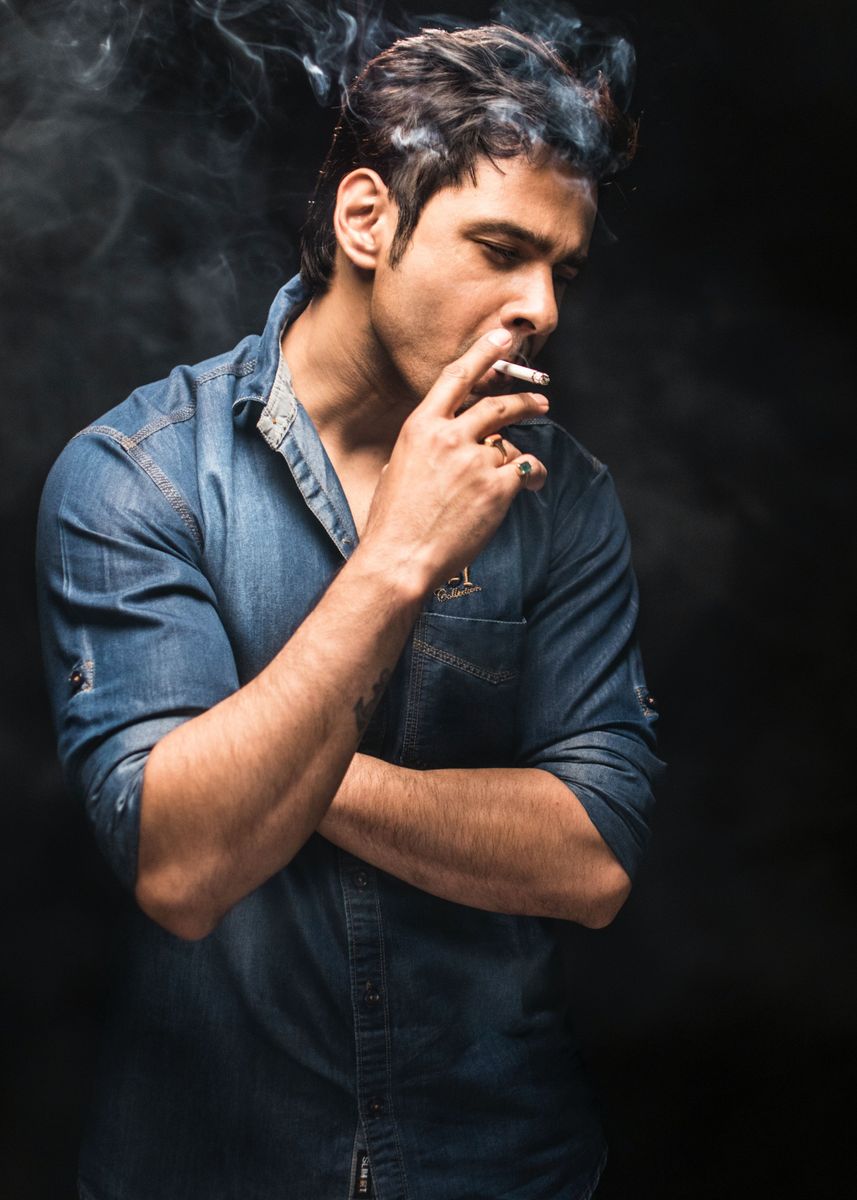 'Smoker ' Poster by Sam Brady | Displate