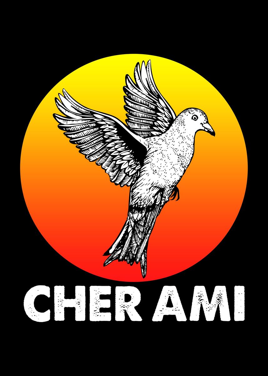 'Pigeon Cher Ami War Birds' Poster, picture, metal print, paint by ...