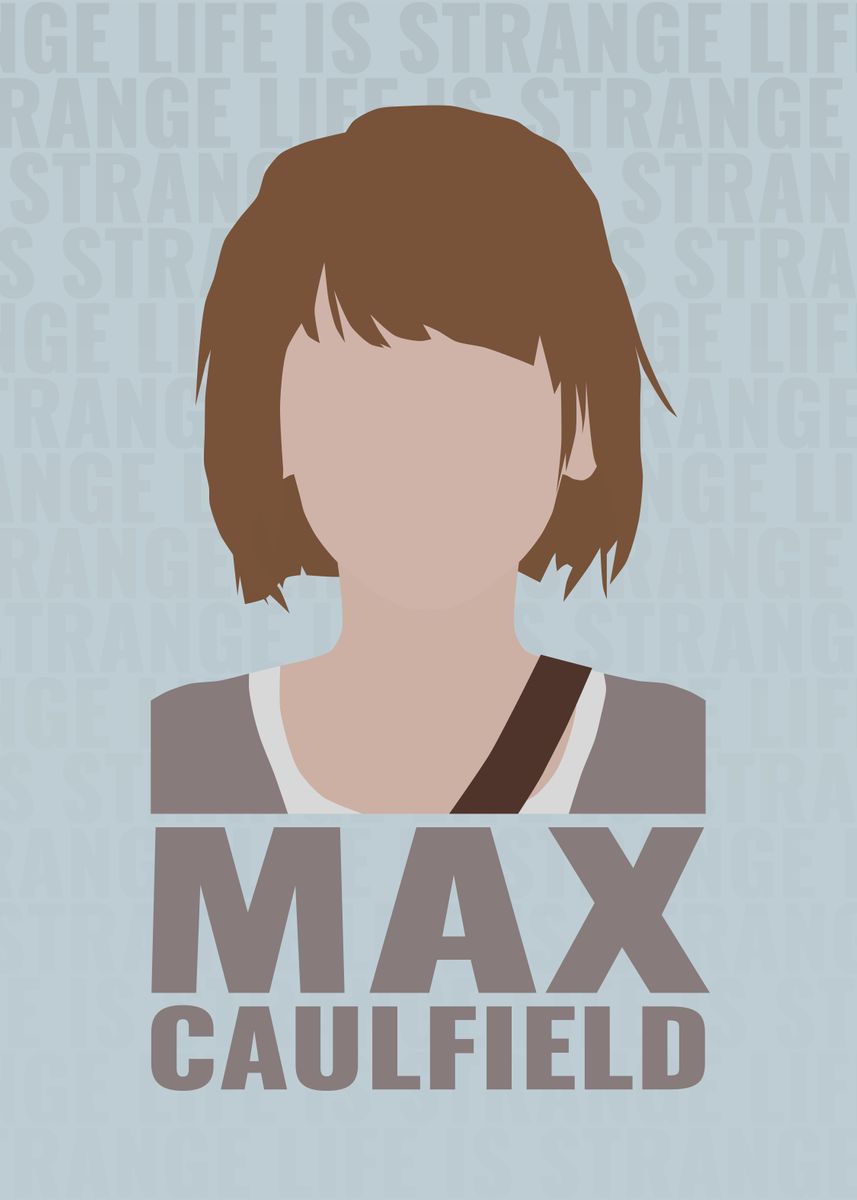 'Max Caulfield' Poster, picture, metal print, paint by Stibo | Displate