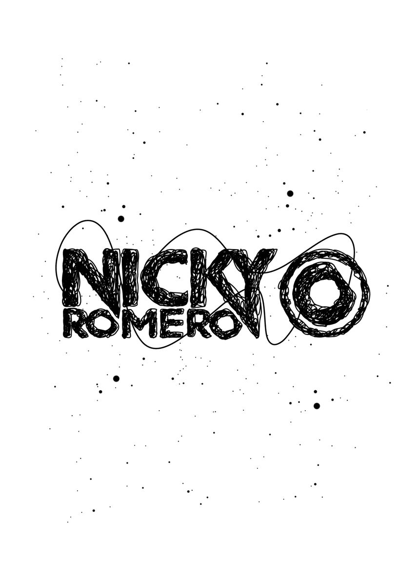 'Nicky Romero Rotteveel DJ' Poster by Bestseller Displate | Displate