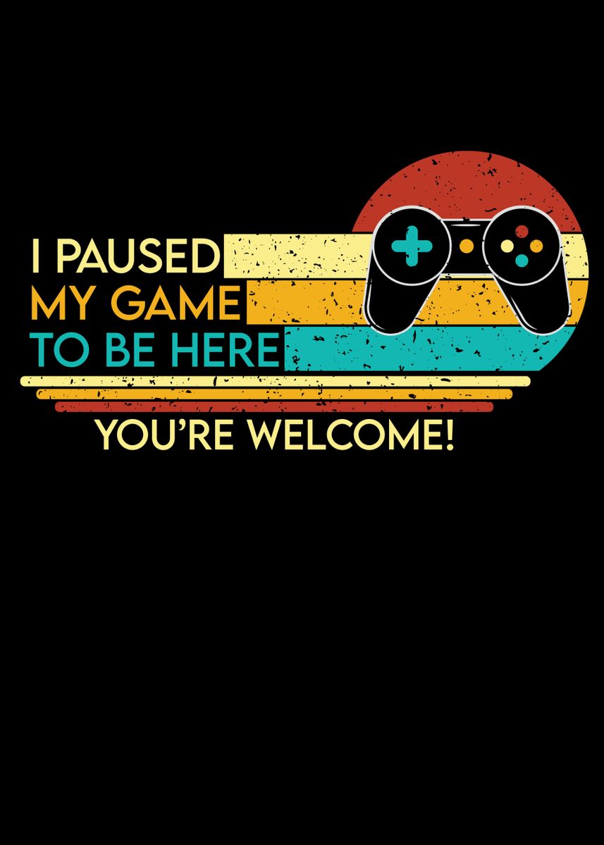 'Gaming' Poster by Steven Zimmer | Displate