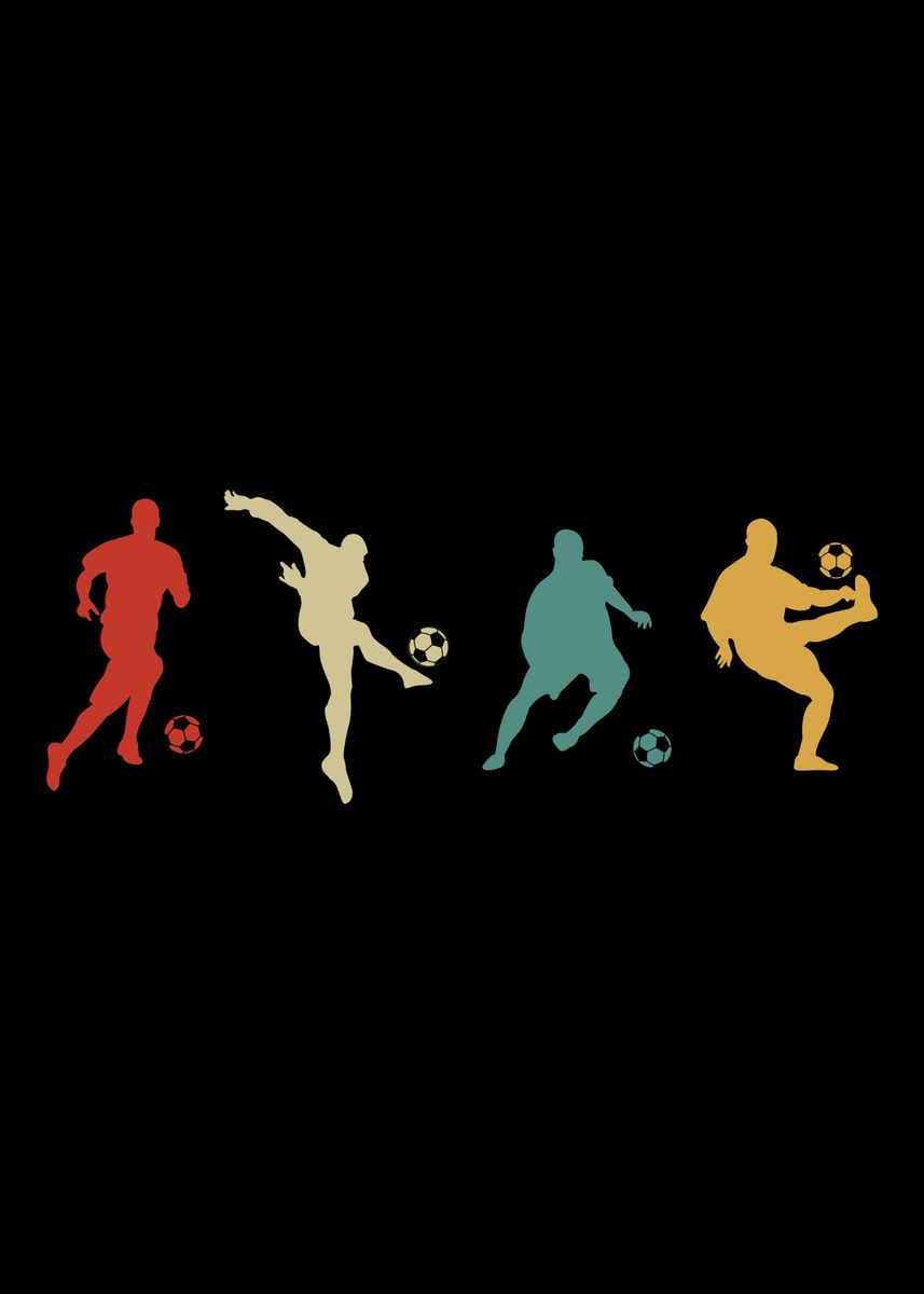 'Soccer' Poster by Cooldruck | Displate