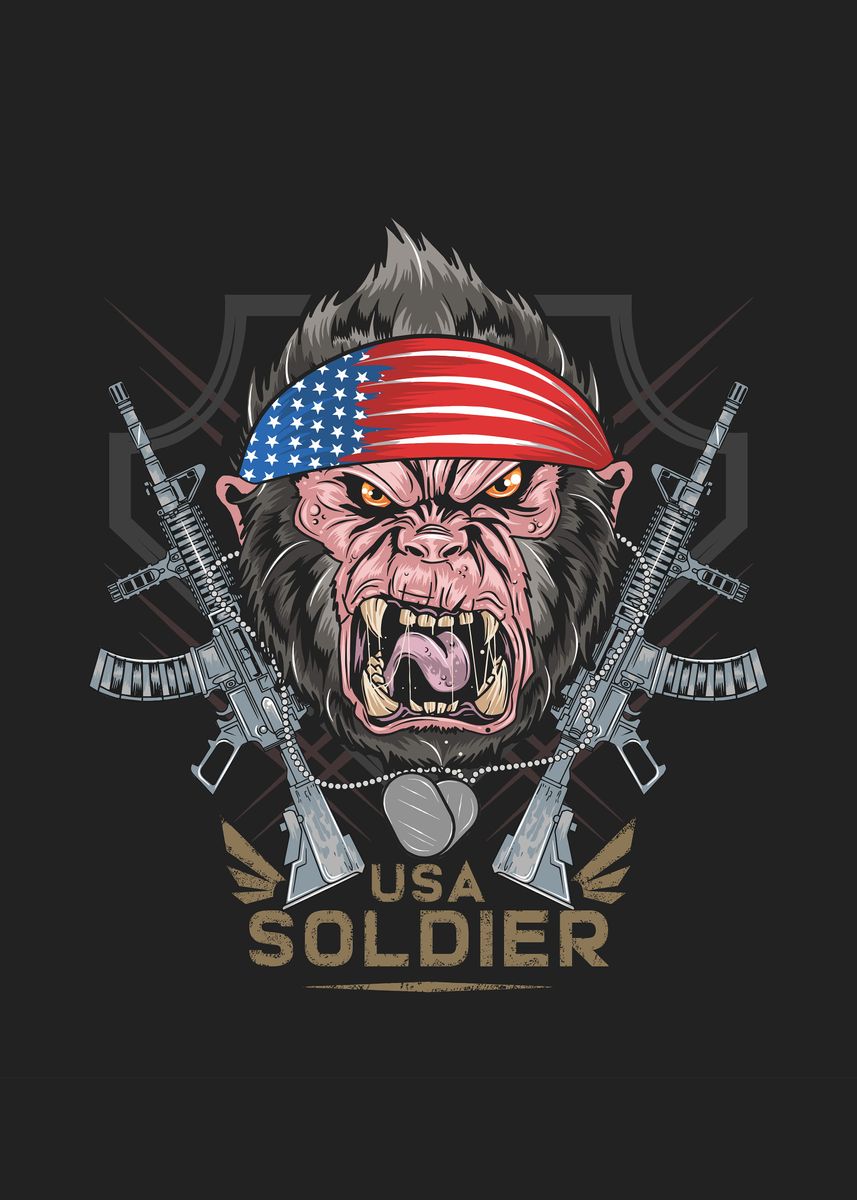 'Gun' Poster by Game On | Displate