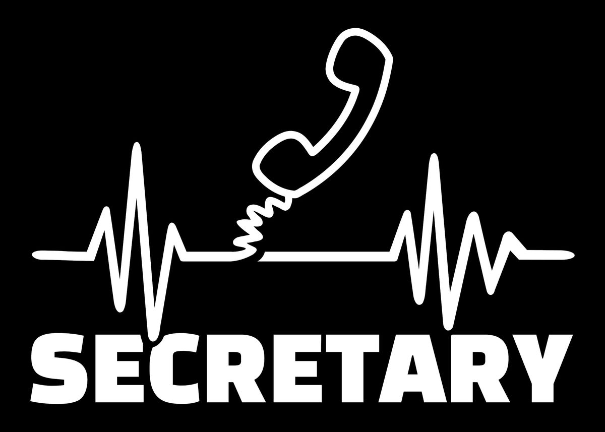 'Secretary' Poster by Designzz | Displate