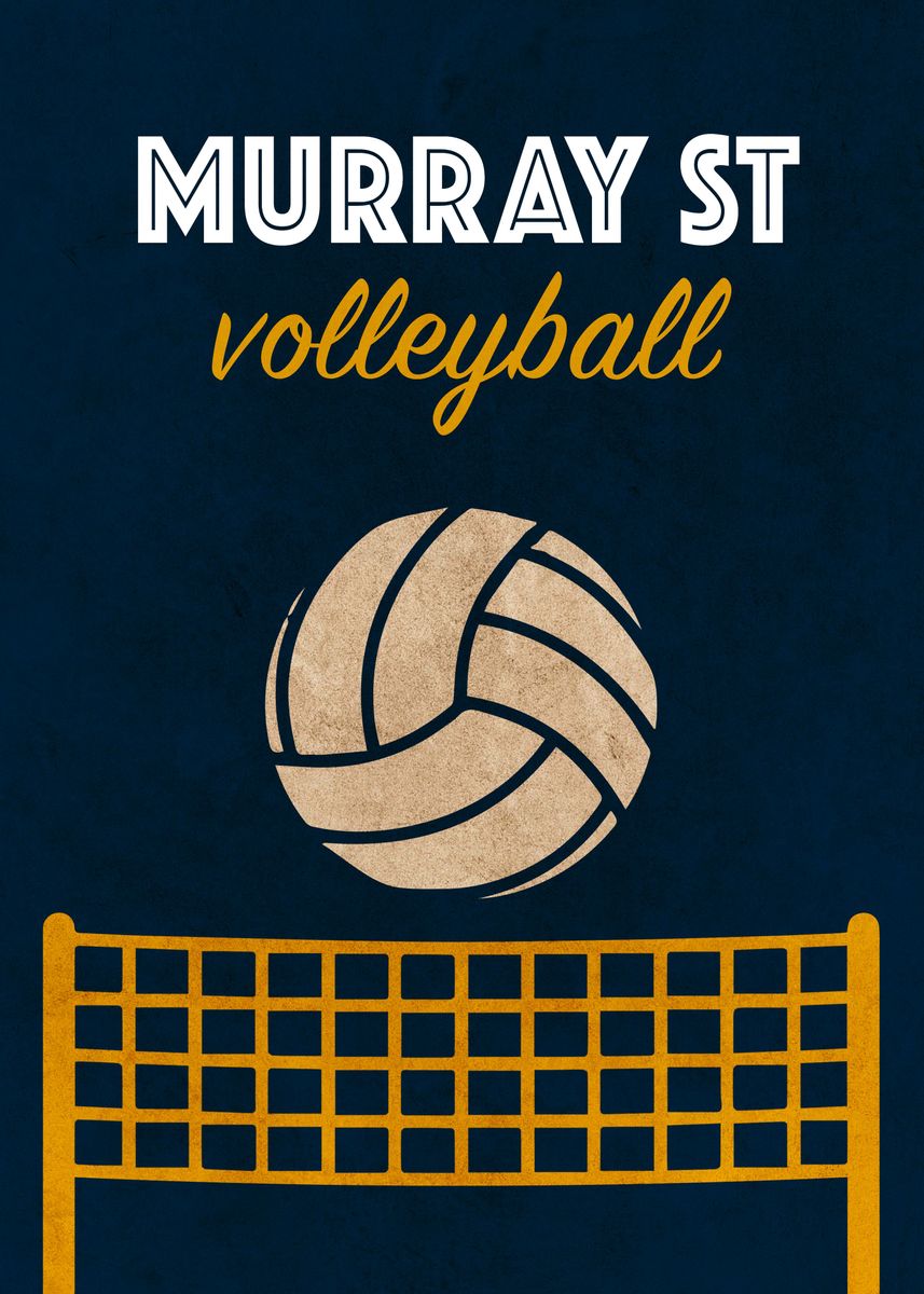 'Murray State Volleyball' Poster by Design Turnpike | Displate