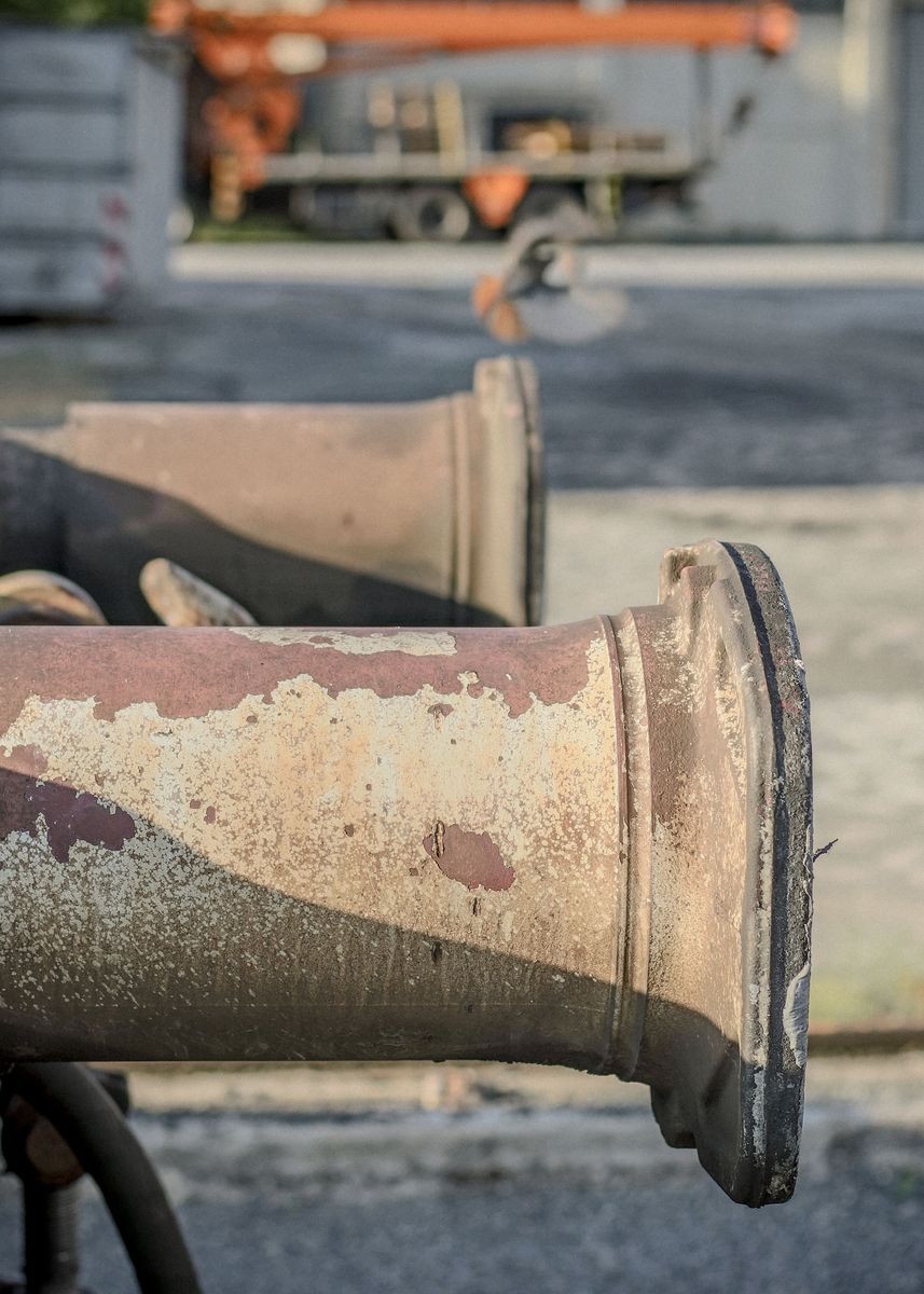 'Rusty Pipe' Poster by My Legion | Displate