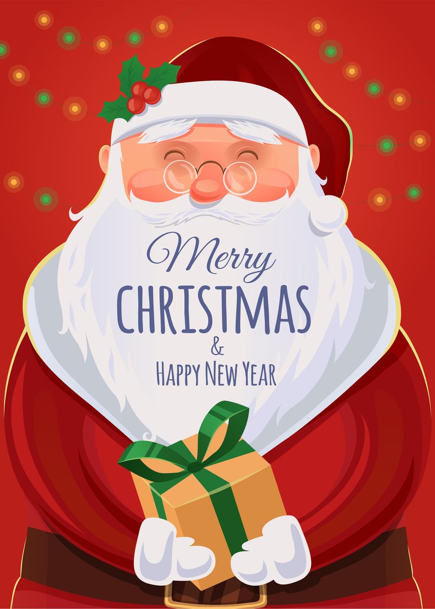 'Santa Claus' Poster, picture, metal print, paint by Chainsaw Witcher ...