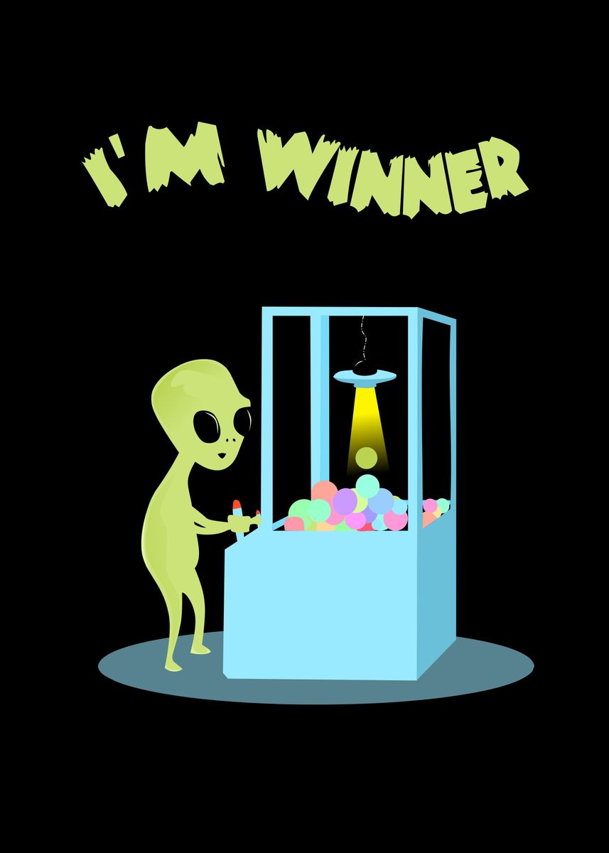 'Alien Gamers' Poster by Ryan | Displate