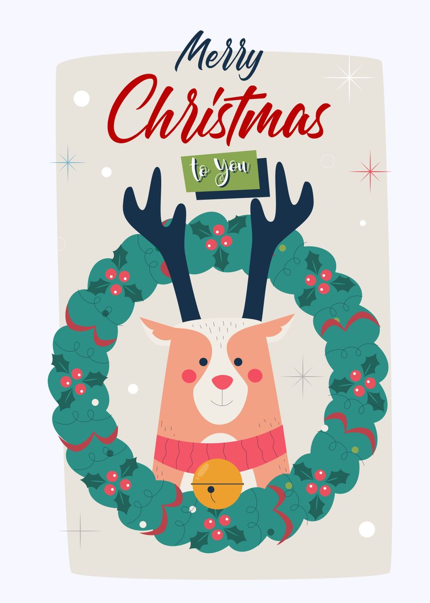 'xmas party' Poster by Exclusive posters Displate | Displate
