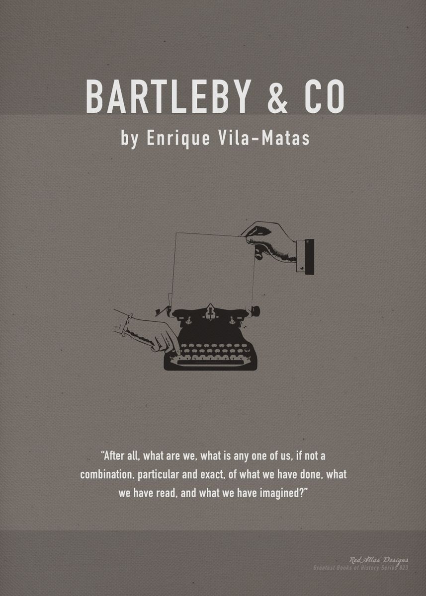 'Bartleby and Co' Poster, picture, metal print, paint by Design ...