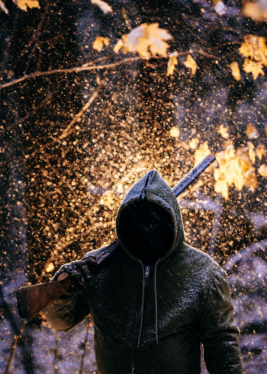 'Faceless hunter ' Poster, picture, metal print, paint by Sam Brady ...