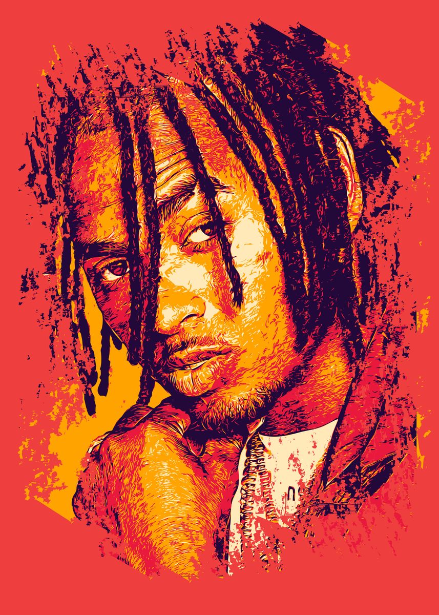 'Ozuna Popart Painting' Poster by Rizky Irawan | Displate