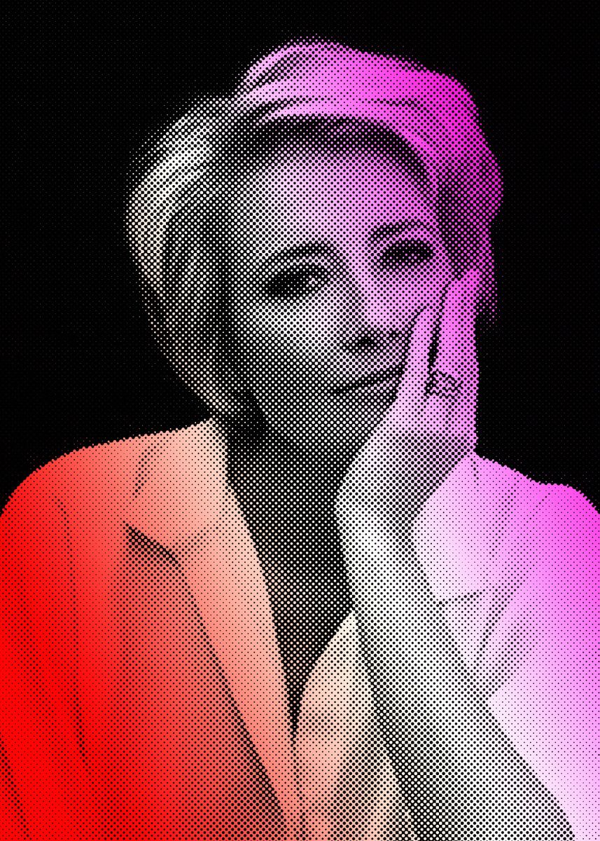 'Emma Thompson' Poster by Aesthetic Posters | Displate