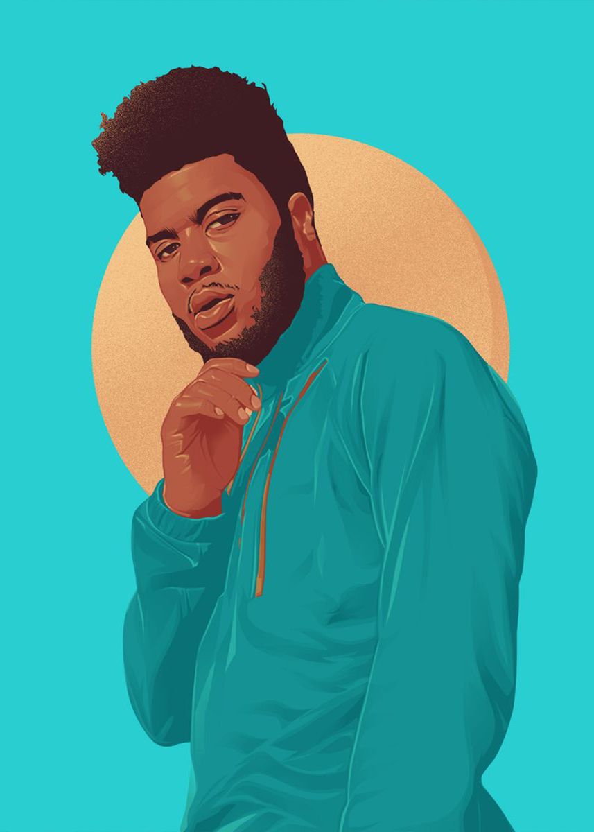 'khalid' Poster by Ian Rowat | Displate