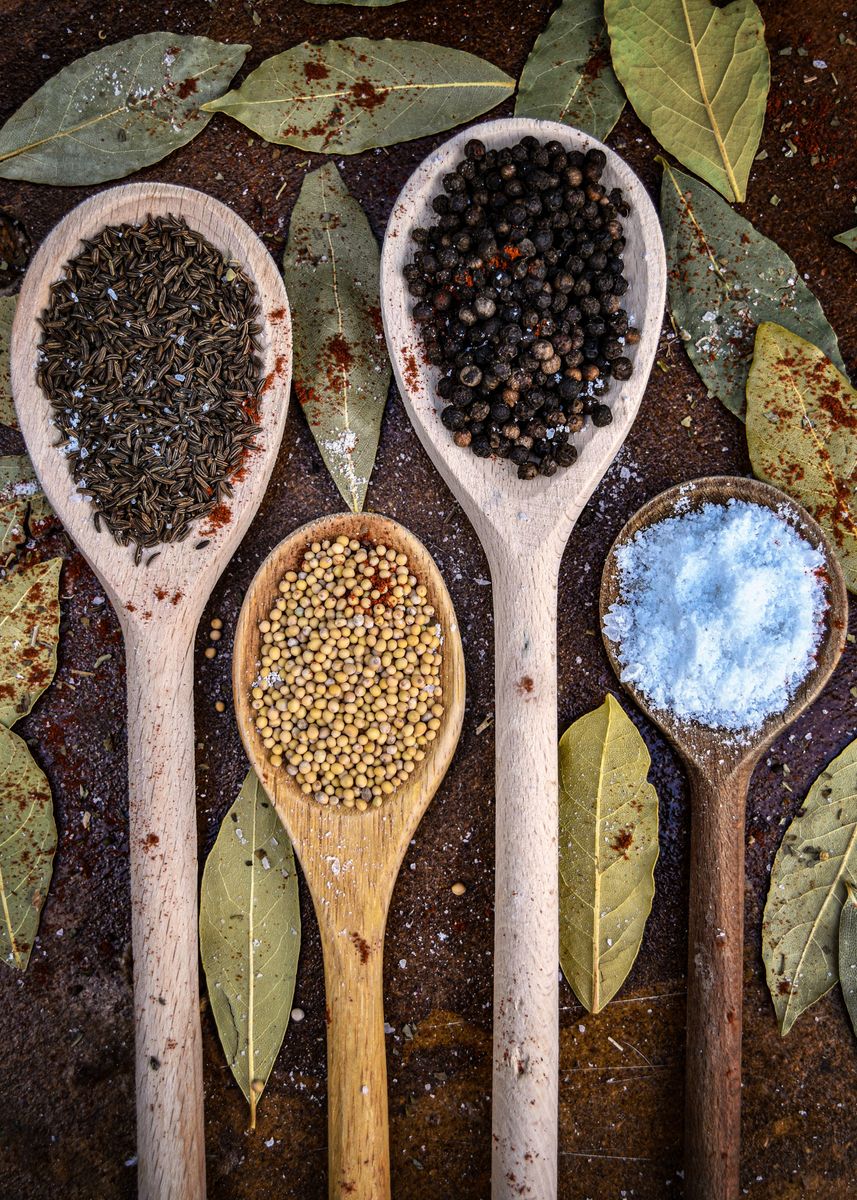 'Spicey Art' Poster, picture, metal print, paint by George Sorin | Displate