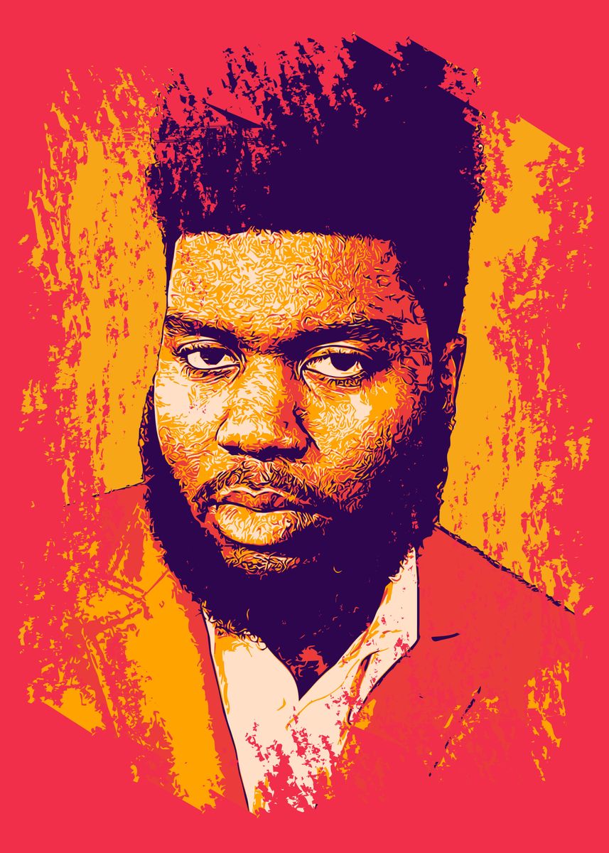 'Khalid Popard Artwork' Poster by Rizky Irawan | Displate