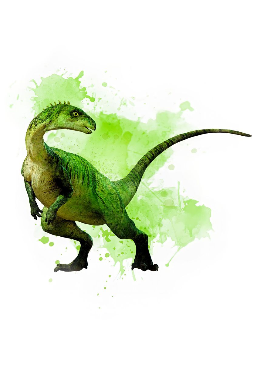 'Parksosaurus dinosaur' Poster, picture, metal print, paint by Yahya ...