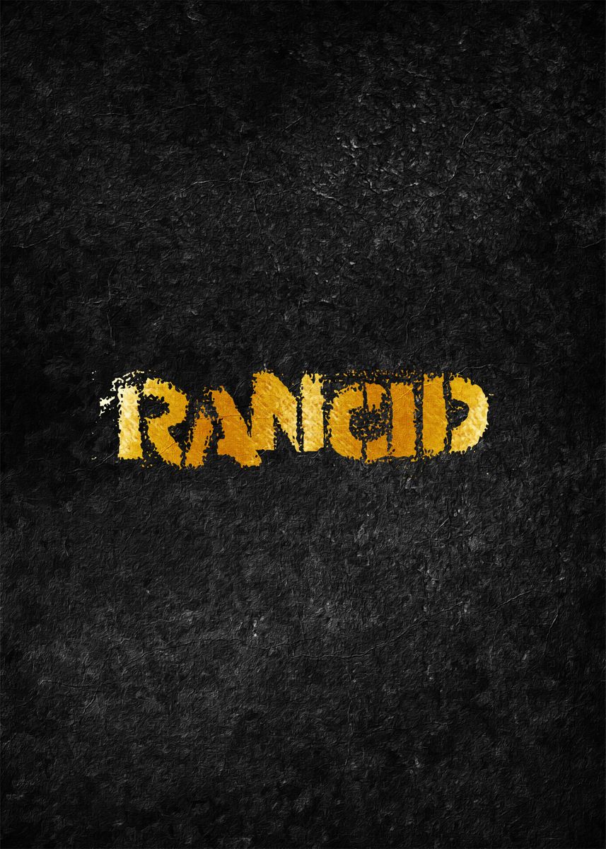 'rancid' Poster by Bestselling Music Posters | Displate