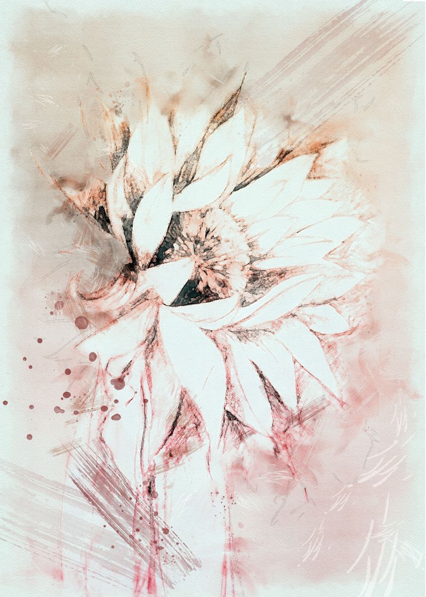 'Breaking Limits' Poster by Fátima Seehagen Nature Illustrations | Displate