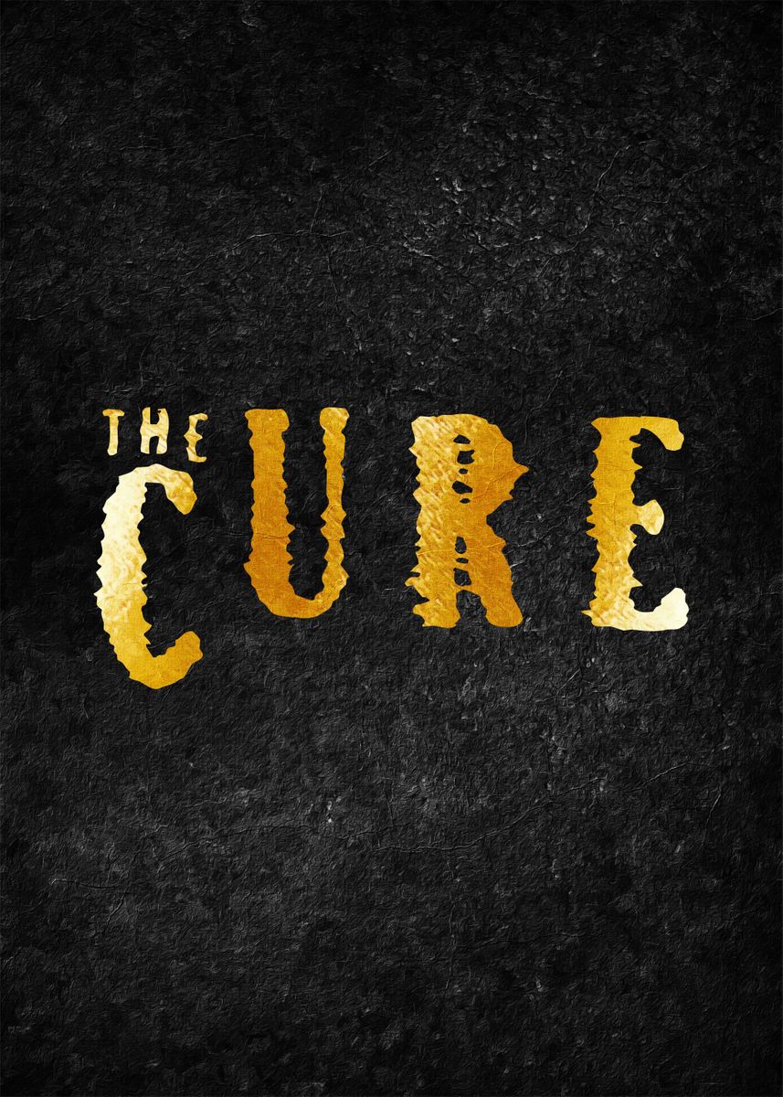 'the cure' Poster by Bestselling Music Posters | Displate