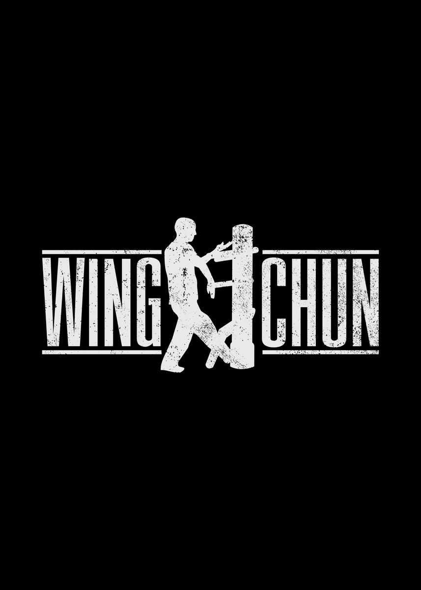 'Wing Chun Kung Fu Martial ' Poster, picture, metal print, paint by ...