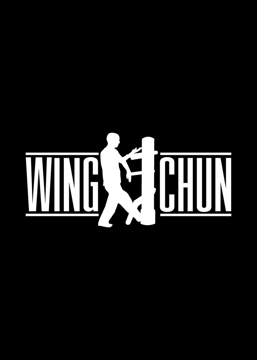 'Wing Chun' Poster, picture, metal print, paint by Mealla | Displate