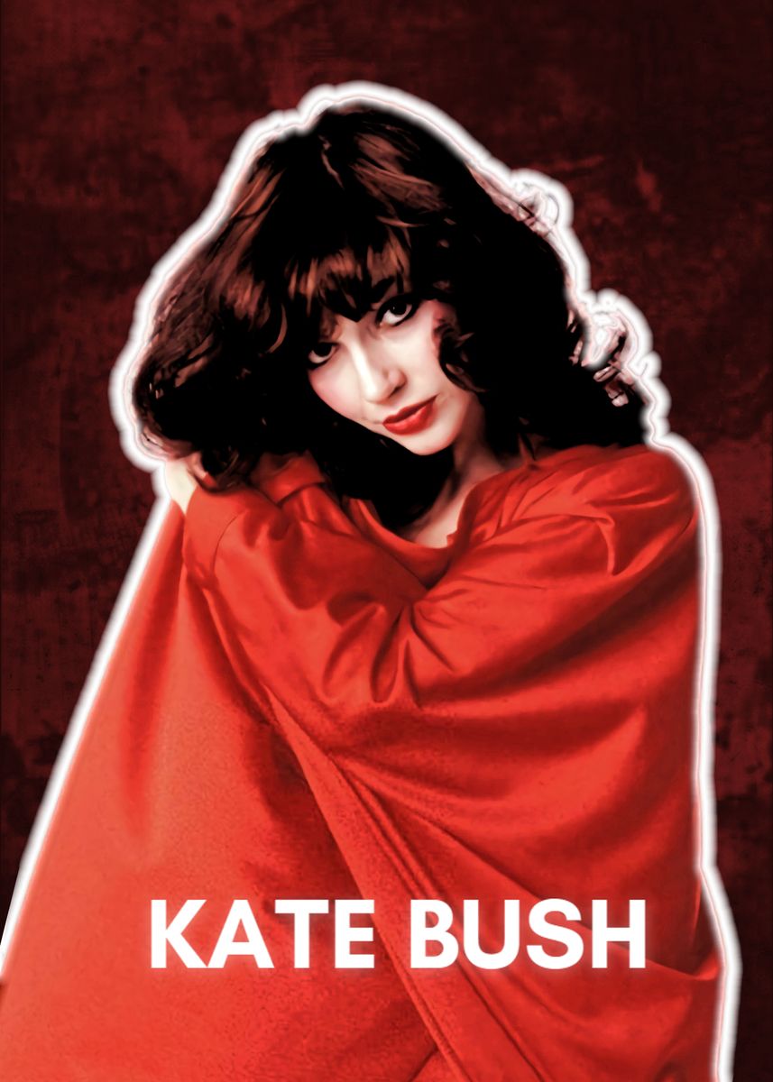'Kate Bush' Poster, picture, metal print, paint by novel08 | Displate