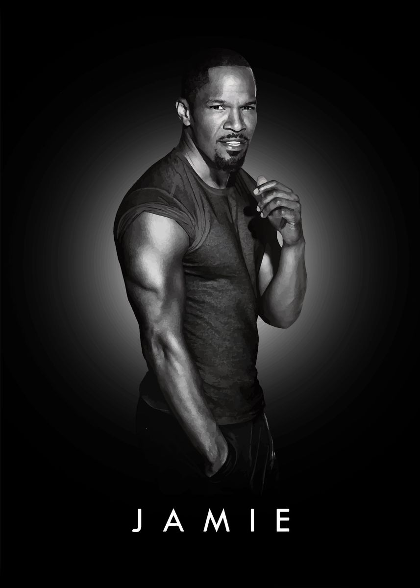 'Jamie Foxx' Poster by Bo Kev | Displate
