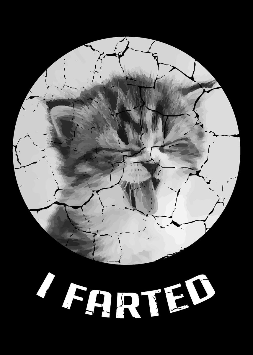 'I Farted Funny Person Gift' Poster, picture, metal print, paint by ...