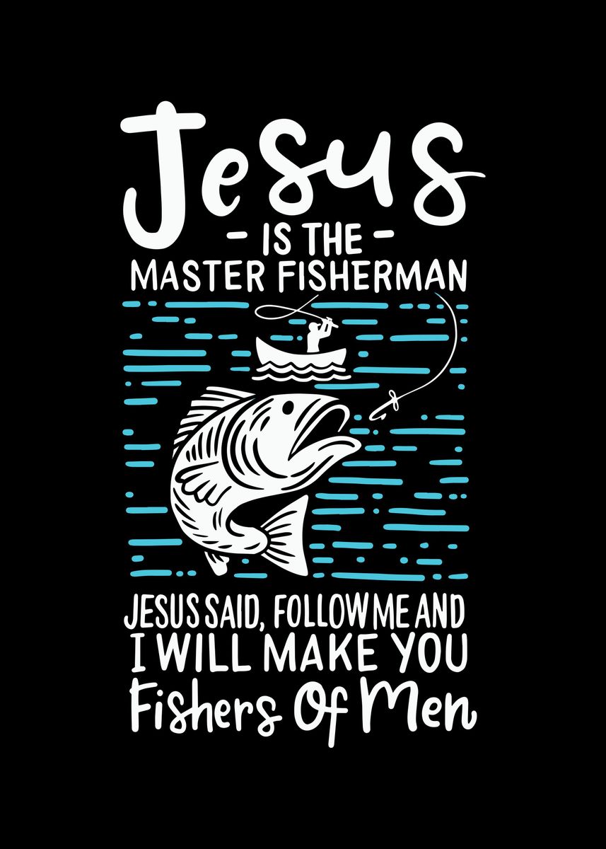 'Jesus Is The Master' Poster by Uwe Seibert | Displate