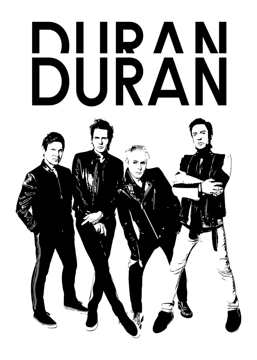 'Duran Duran' Poster by supergaff | Displate