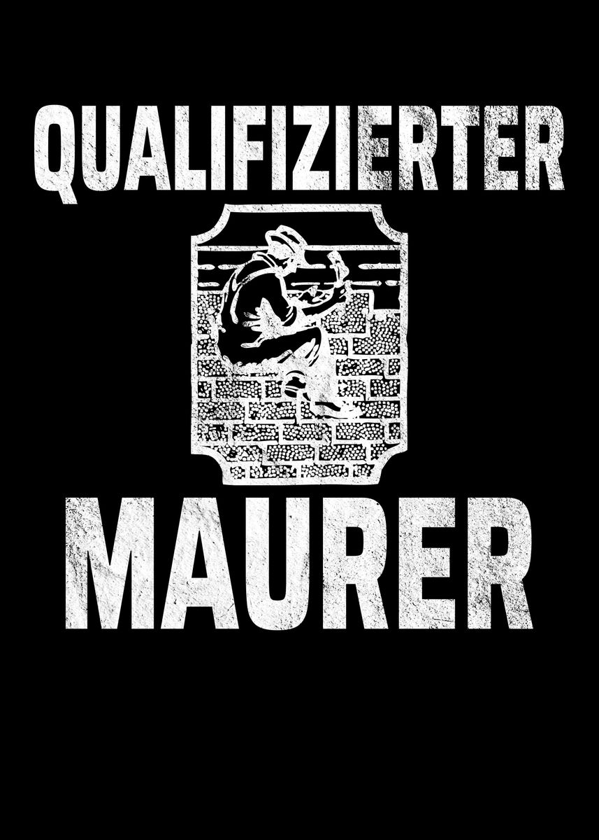 'Qualified craftsmen' Poster by schmidde | Displate