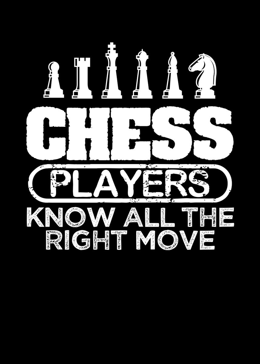 'Chess Player' Poster, picture, metal print, paint by BeMi | Displate