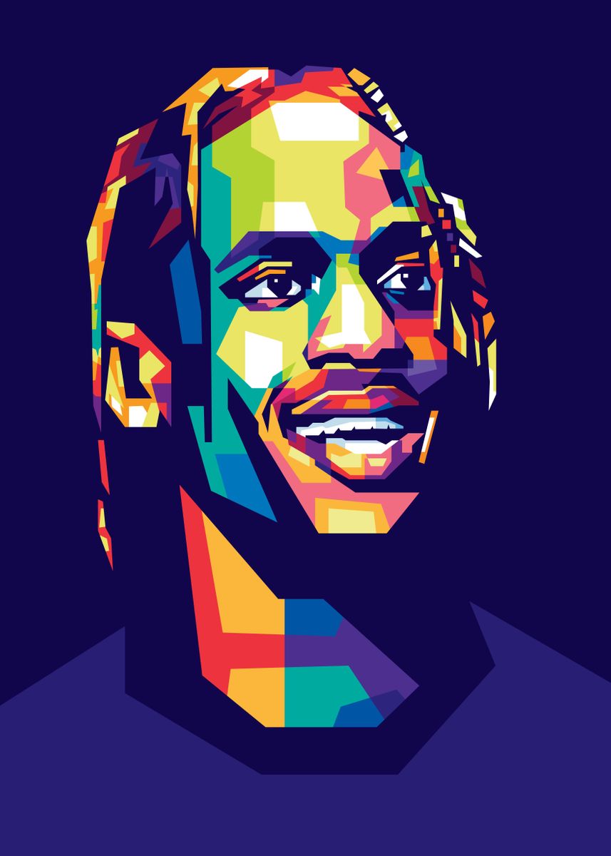 'Travis Scott Illustration' Poster by Kardus Studio x Bakul Gambar ...