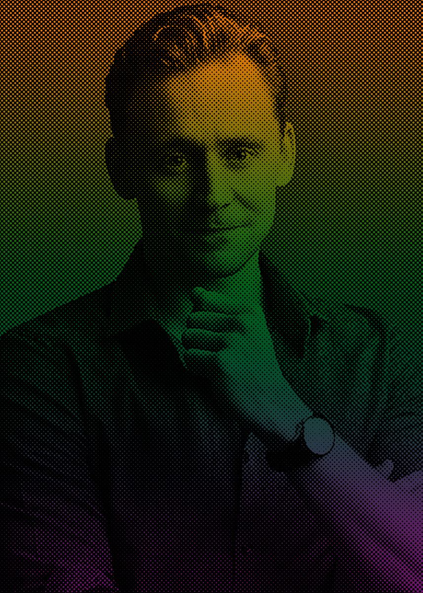 'Tom Hiddleston' Poster by Aesthetic Posters | Displate