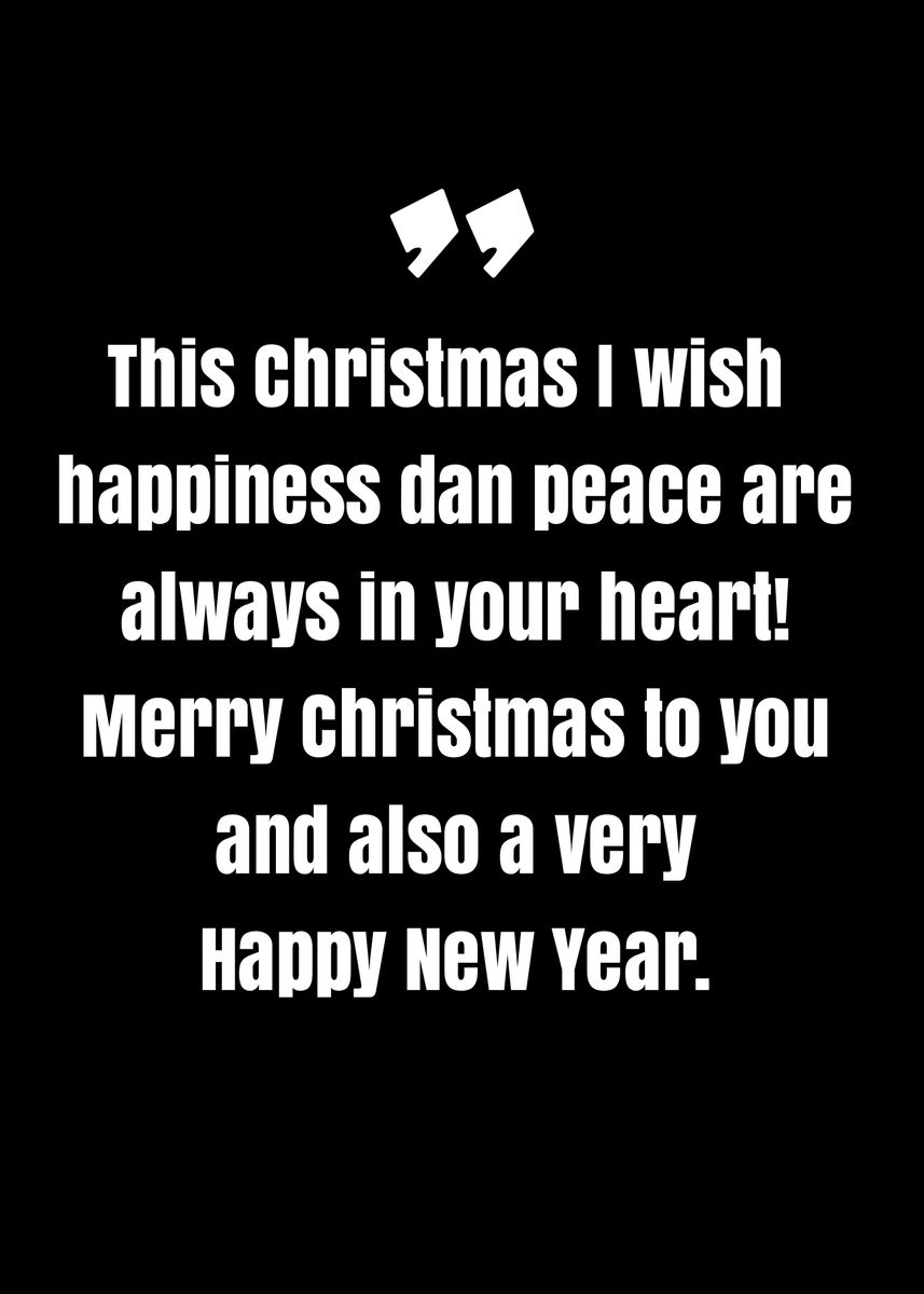 'quotes natal' Poster by iwak ayam | Displate