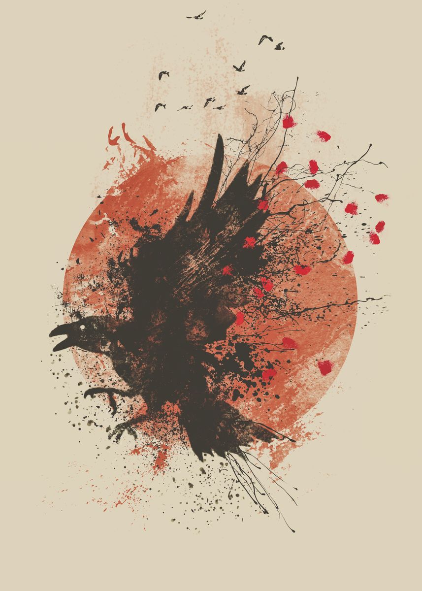 'Blessed Curse' Poster, picture, metal print, paint by AndrejZT | Displate