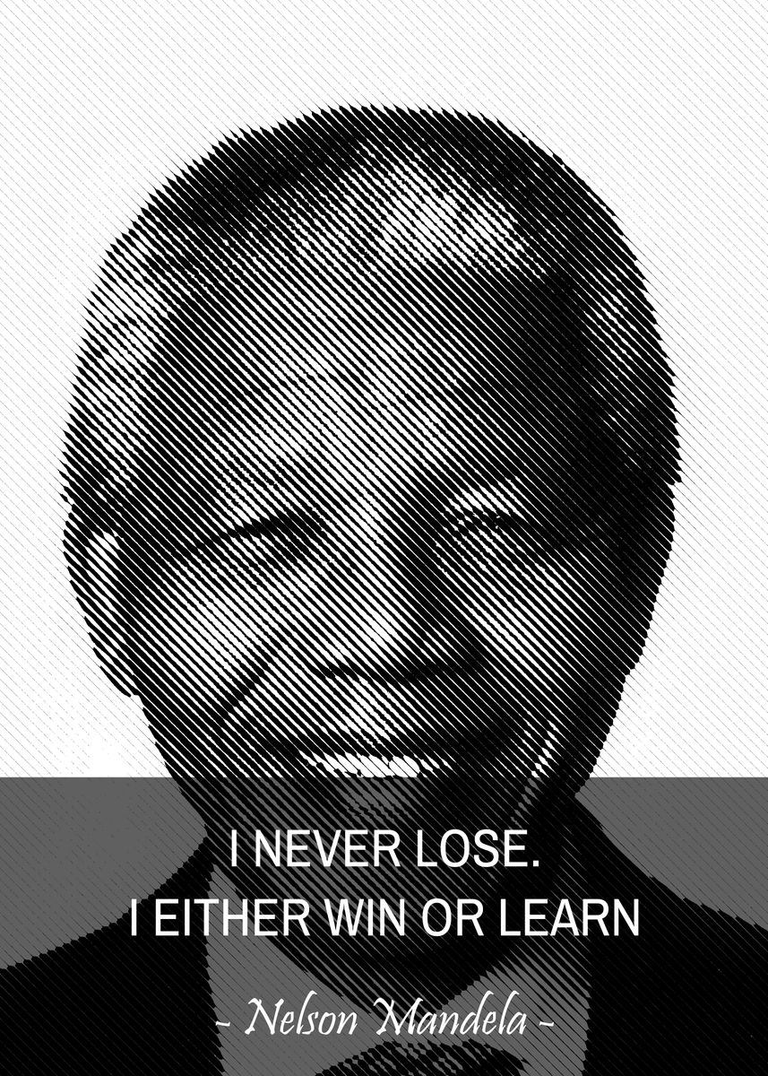 'nelson mandela' Poster, picture, metal print, paint by Dia Creative ...