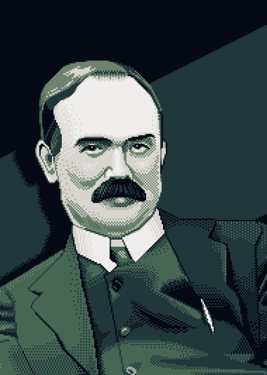'James Connolly' Poster by Kevin Houlihan | Displate