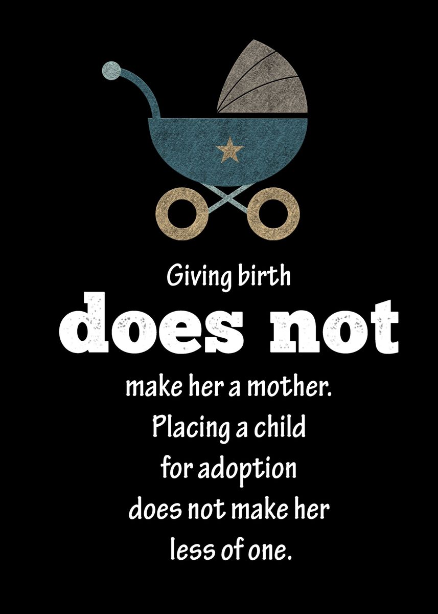 'Giving birth' Poster, picture, metal print, paint by Juliana RW | Displate