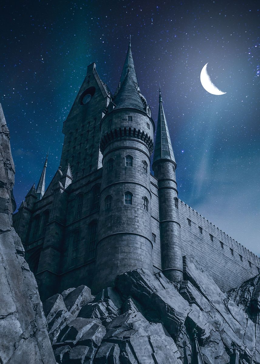 'The Castle' Poster, picture, metal print, paint by Arijit Works | Displate