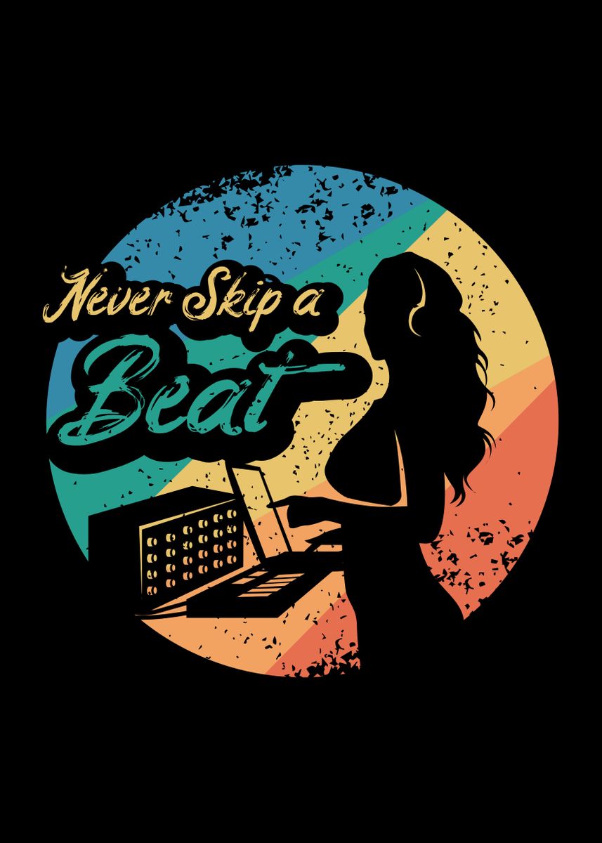 'Beat Maker Music Producer ' Poster, picture, metal print, paint by ...