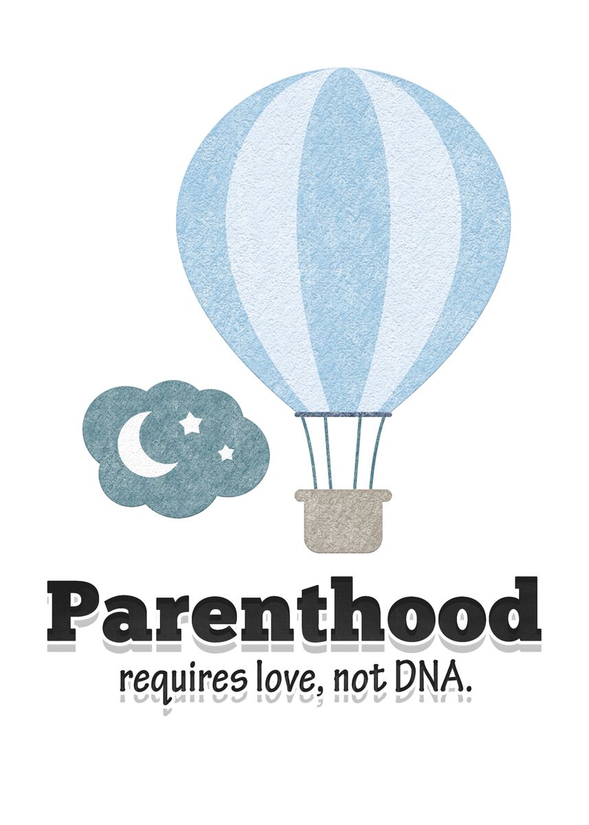 'Parenthood' Poster, picture, metal print, paint by Juliana RW | Displate