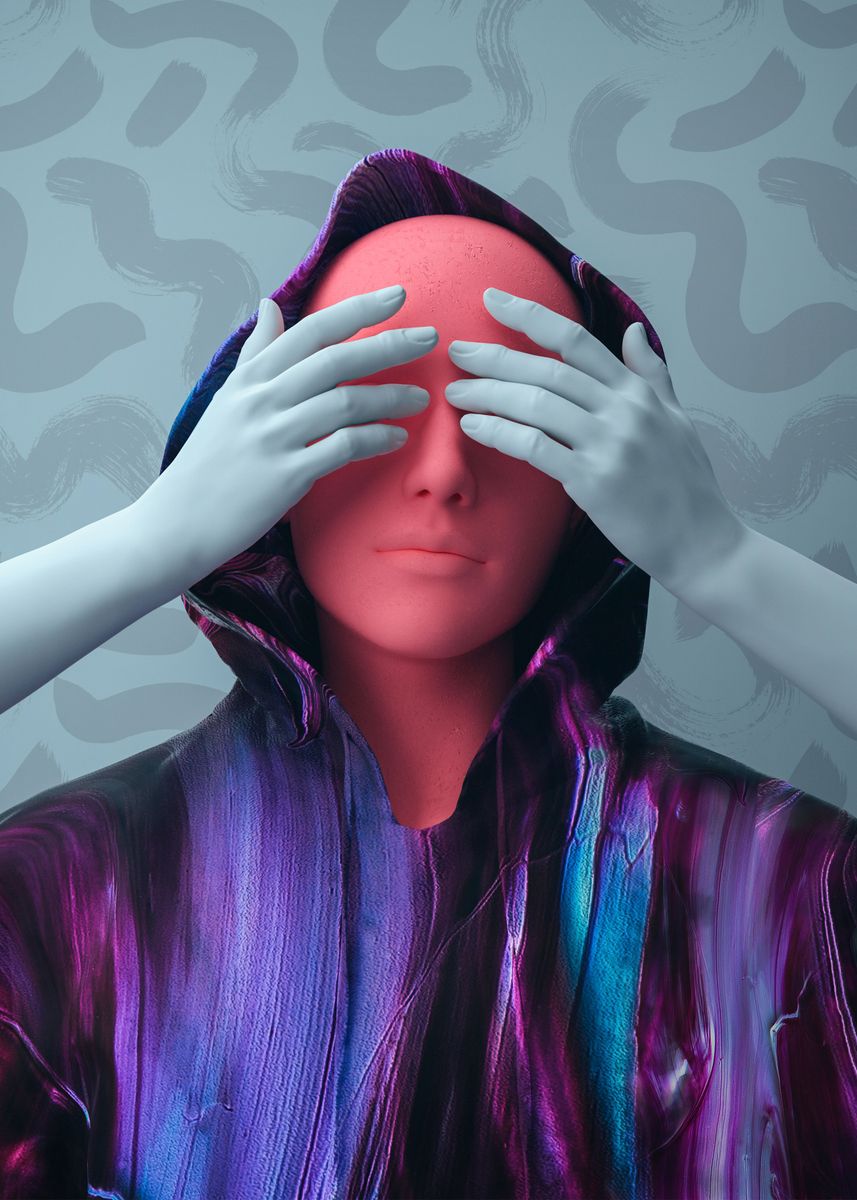 'Gashoo' Poster, picture, metal print, paint by Evgenij Soloviev | Displate